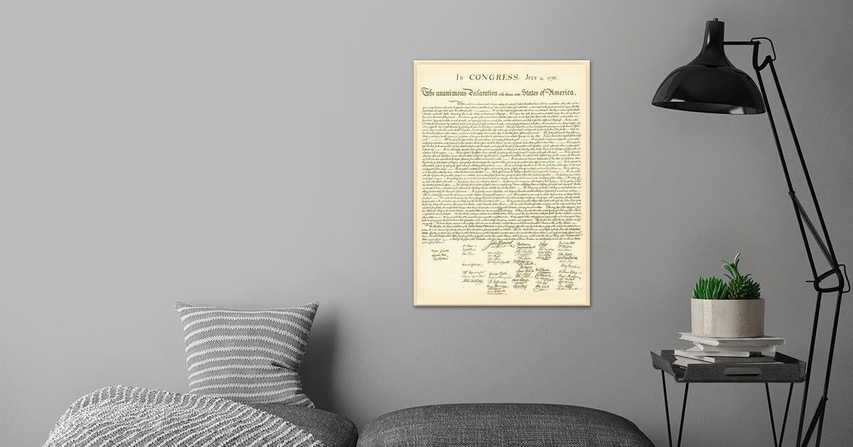 'USA Independence 1776' Poster by Vertigo Creative | Displate