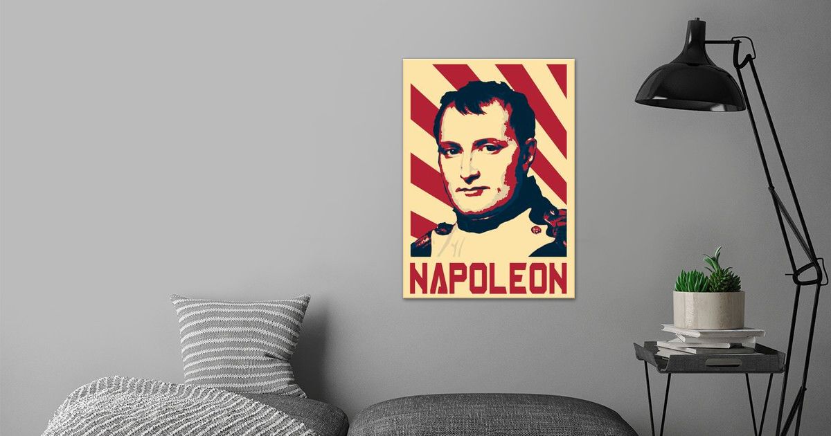 'Napoleon Propaganda' Poster by Filip Hellman | Displate
