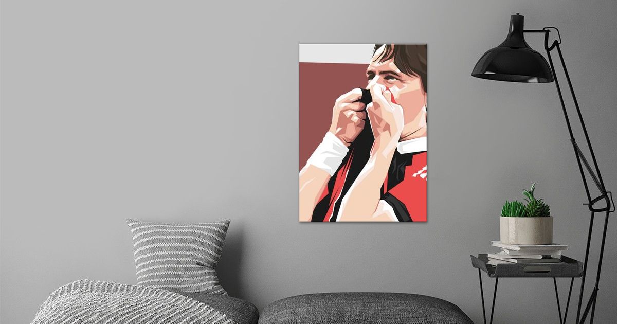 'Filipo Inzaghi' Poster by Imad Wpap | Displate