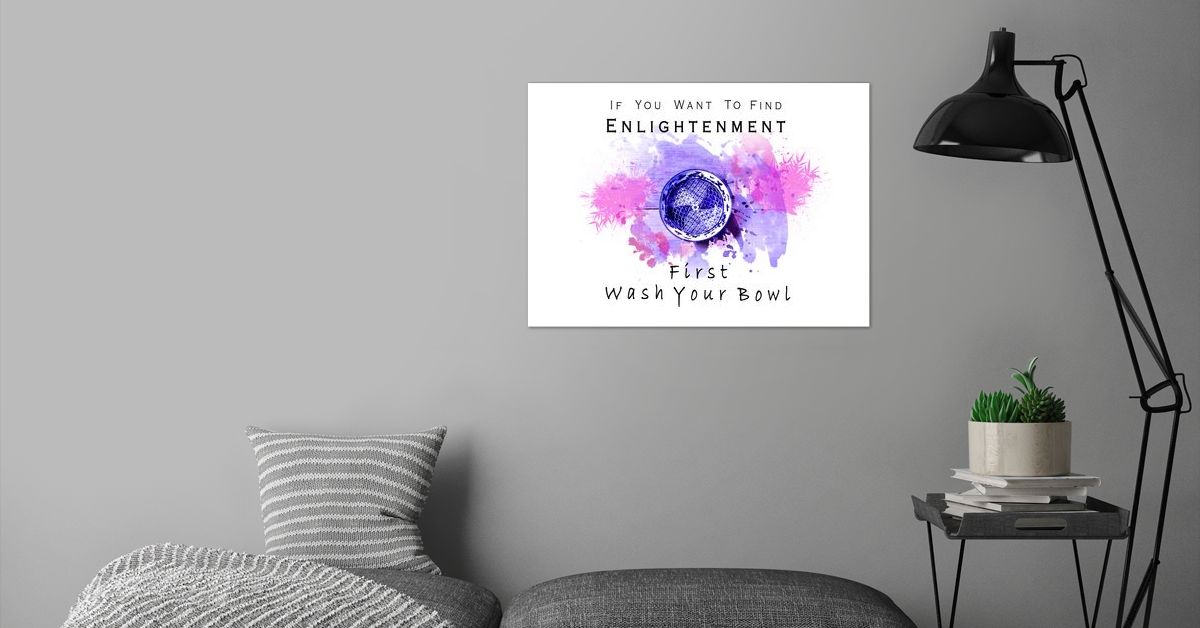 'Enlightenment' Poster by Brian Scutt | Displate