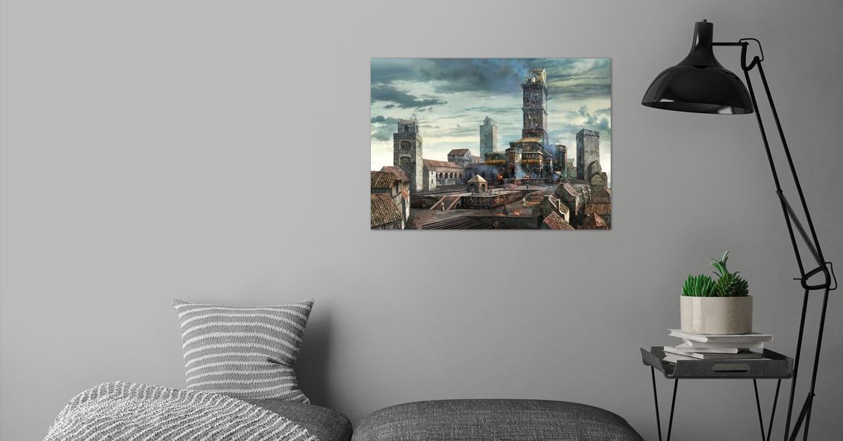 'Temple' Poster by Witcher 3 | Displate