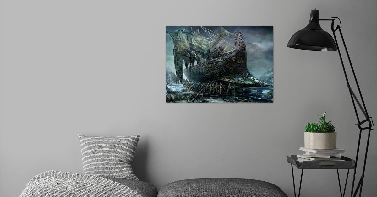 'Ship' Poster by Witcher 3 | Displate