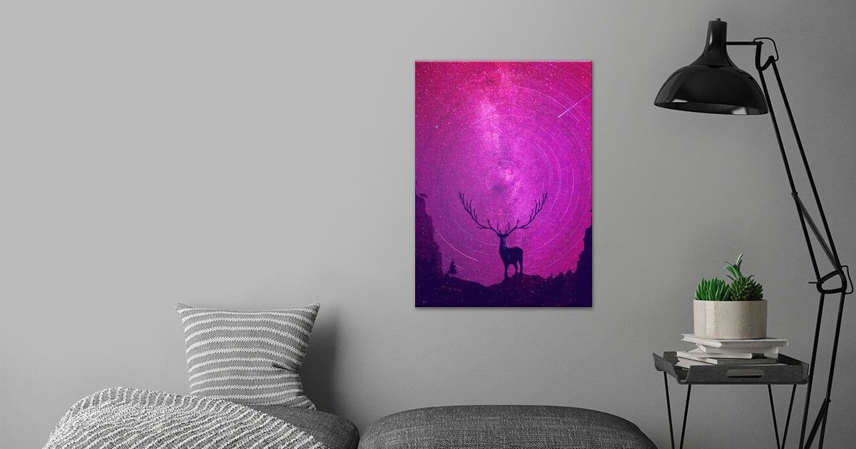 'The Legendary Deer' Poster by PaulArkoun Paul adam | Displate
