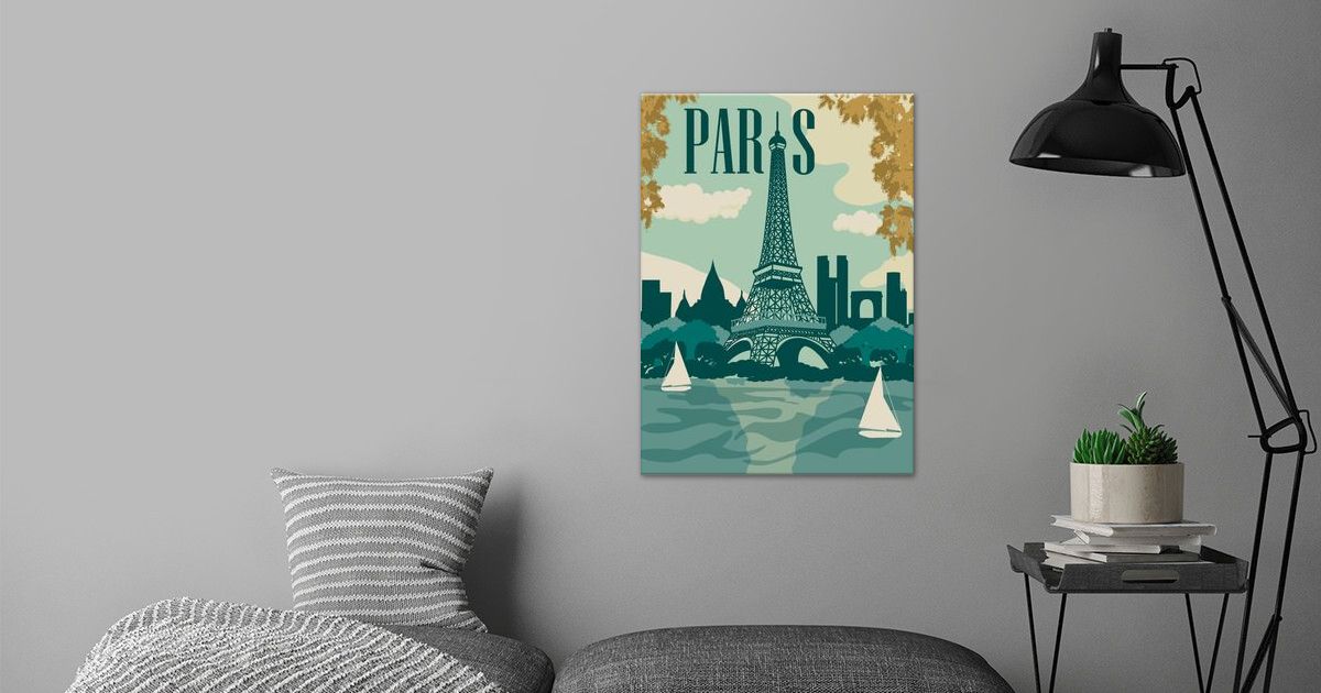 'Paris' Poster by Long Shot | Displate