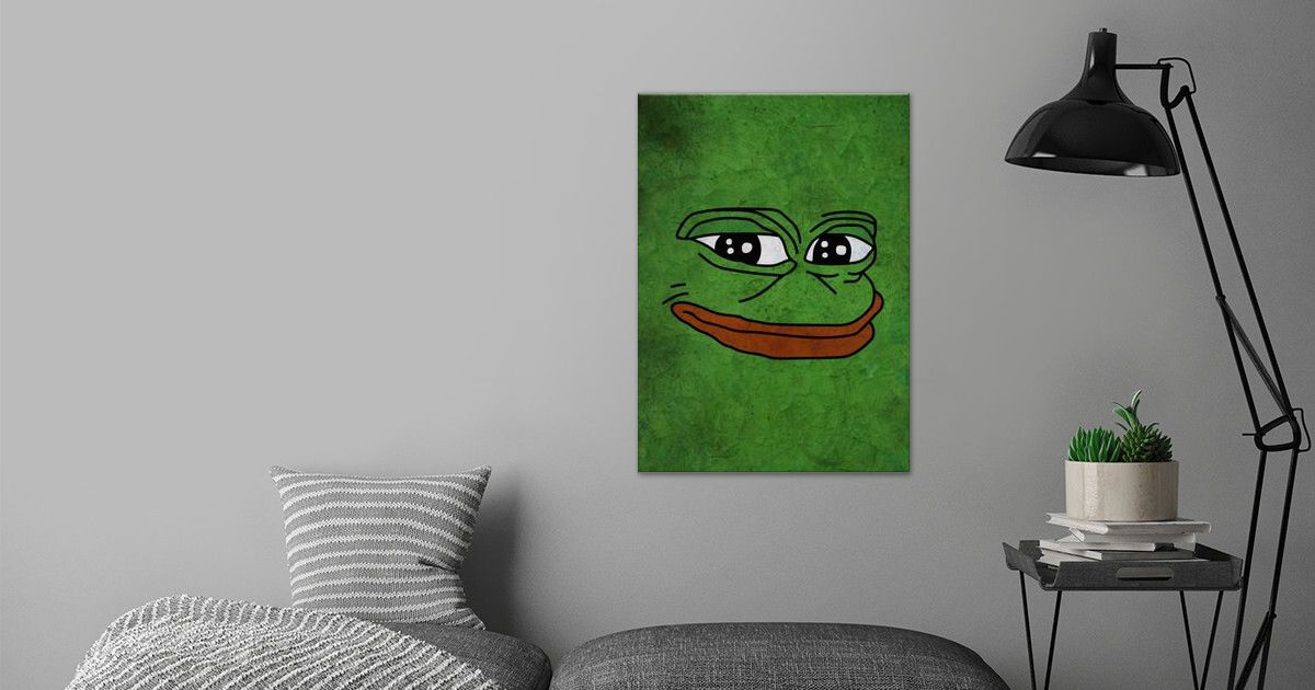 'Pepe the Frog Meme' Poster by Uber Colektiv | Displate