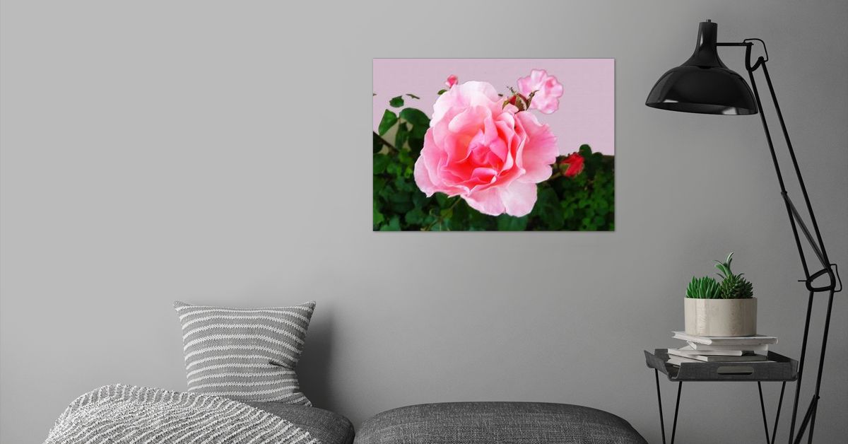 'Rose wisdom' Poster by Edy Art Space | Displate