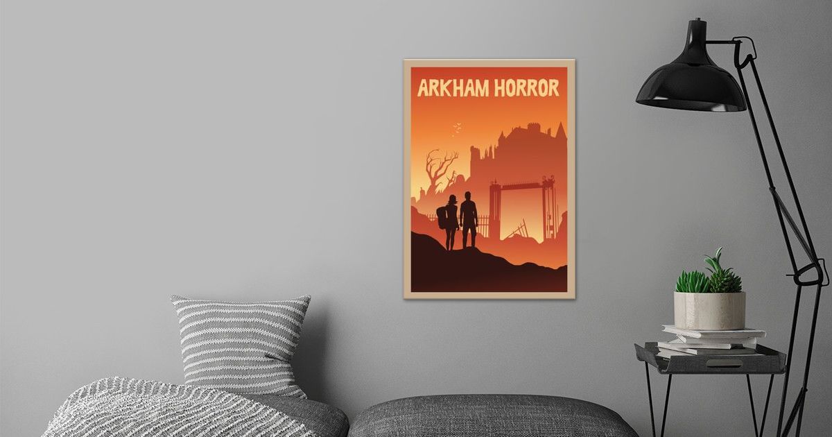 'Arkham Horror Board Game' Poster by Meeple Design | Displate