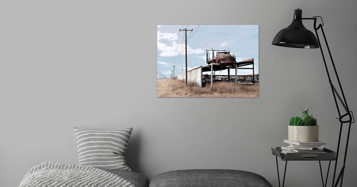 'Scrap yard' Poster by micah | Displate