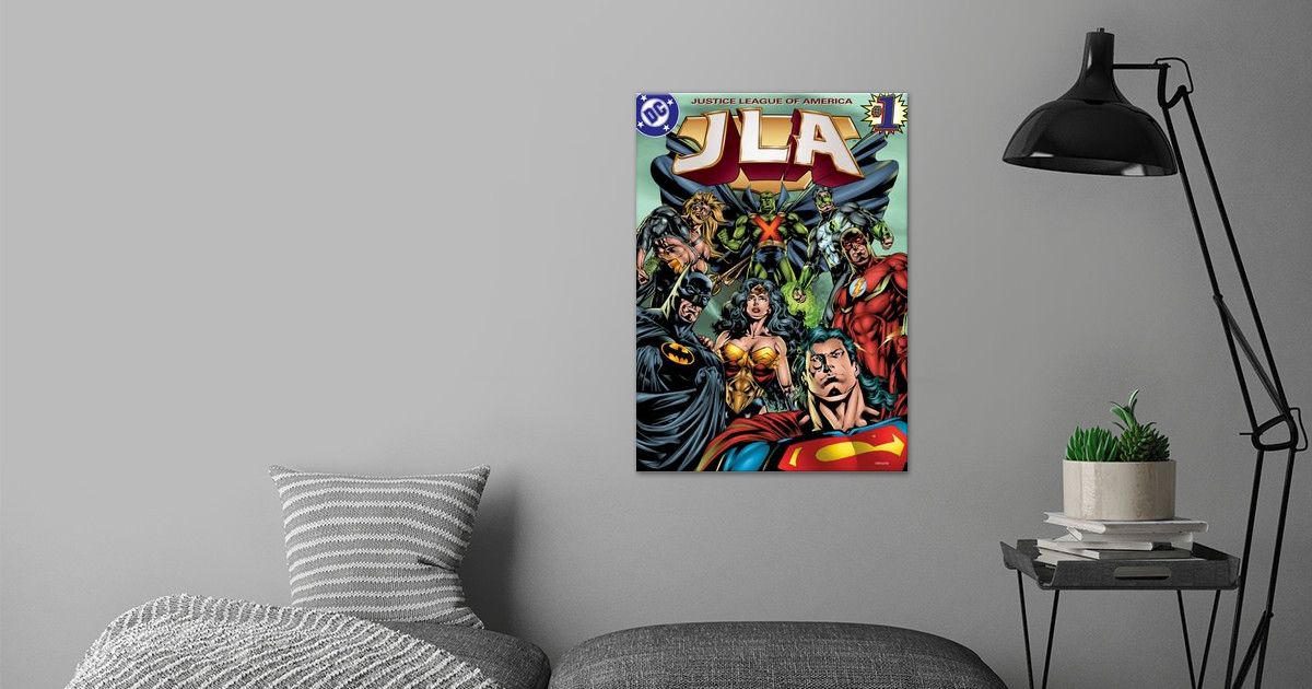 'JLA' Poster by DC Comics | Displate