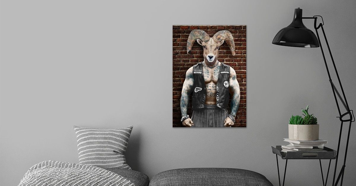 'Billy Bad Ass' Poster by Terrance Mallory | Displate