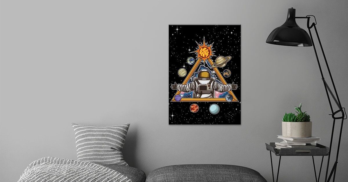 'Spiritual Astronaut' Poster by Anziehend | Displate