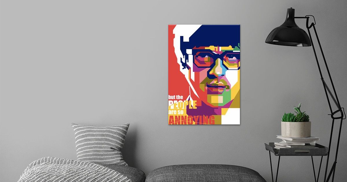 'Graham Coxon' Poster by Fajar Gunawan | Displate
