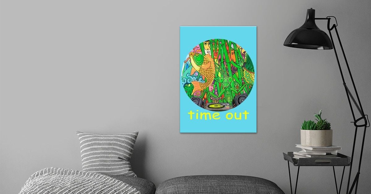 'Time out' Poster by Denis Runikov | Displate