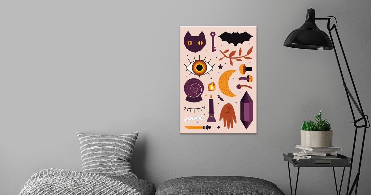 'Witchy flash sheet' Poster by Shannon Donaldson | Displate