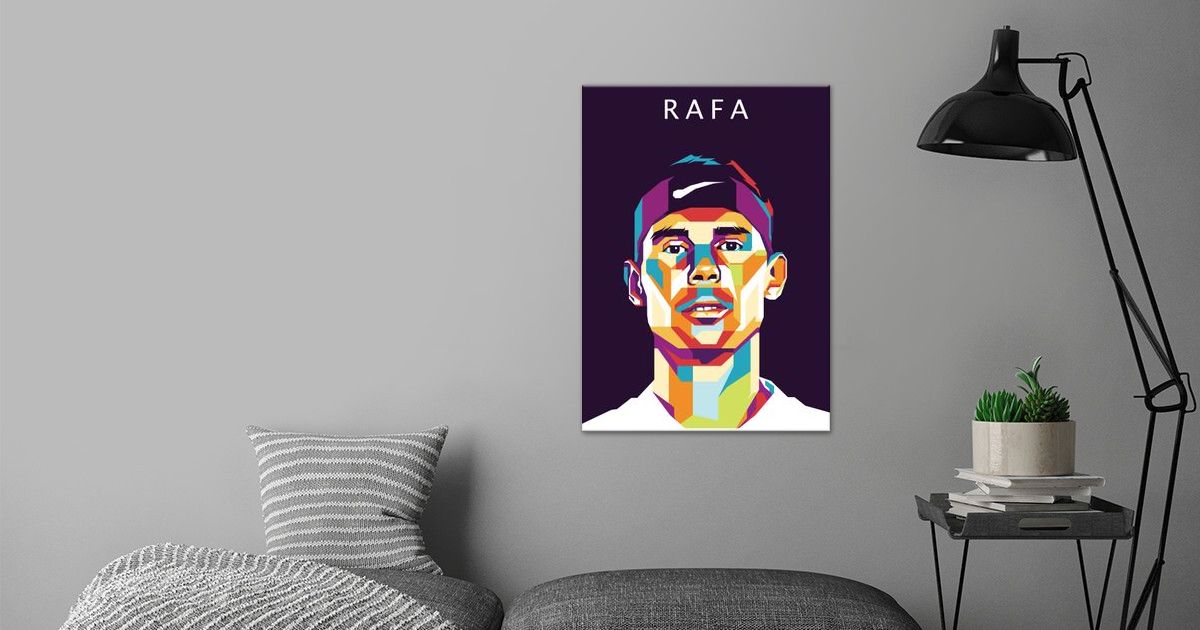 'Rafa Nadal' Poster by Jack | Displate