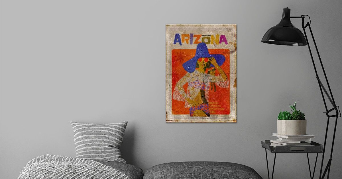 'Amazing Arizona' Poster by The Poster | Displate