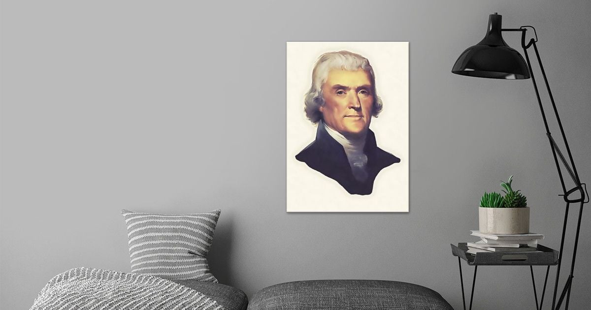 'Thomas Jefferson' Poster by Mobilunik | Displate