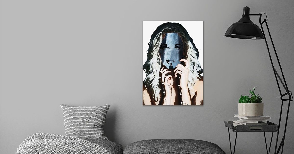 'Crying waterfall' Poster by Aurora art work | Displate