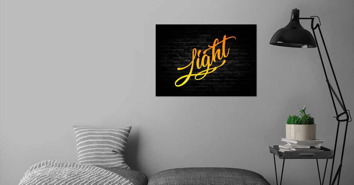 'Light' Poster by Graphix | Displate