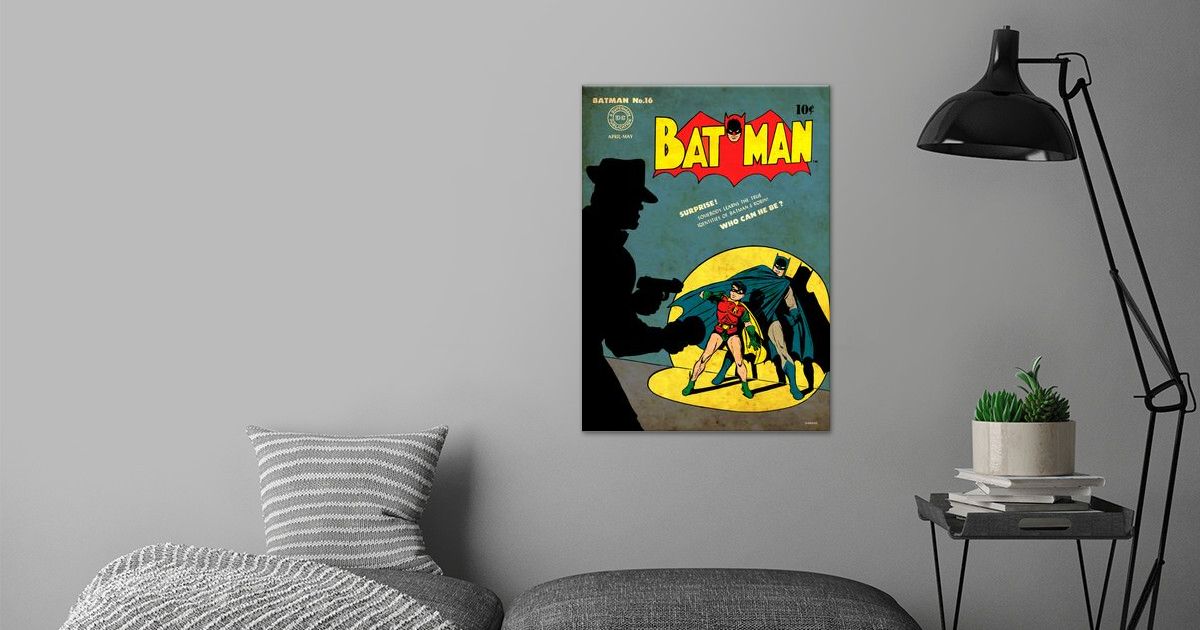 'Batman by Jerry Robinson' Poster by DC Comics | Displate