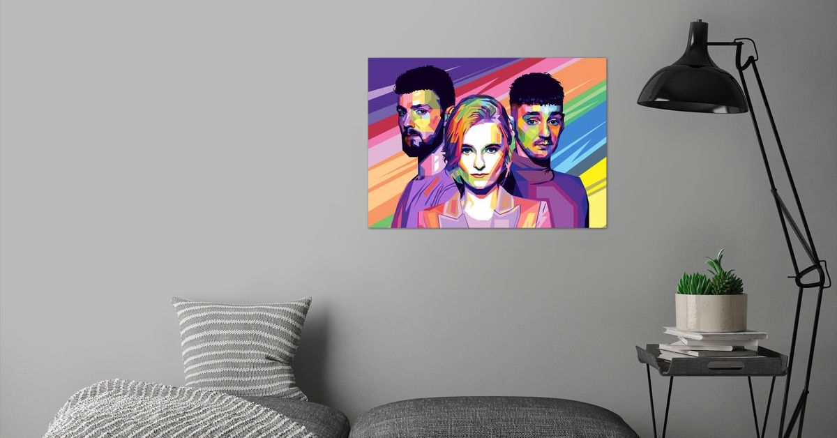 'Clean Bandit' Poster by mztgr7 | Displate