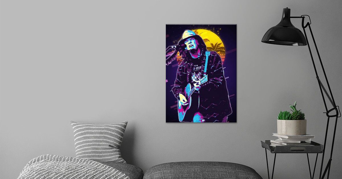 'Neil Percival Young' Poster by The Poster | Displate
