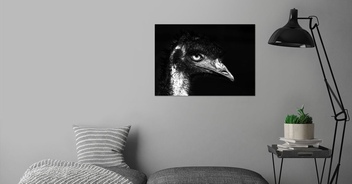 'The Evil Emu' Poster by GazZa | Displate