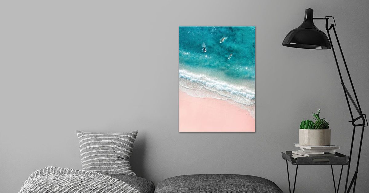'Summer Beach' Poster by Gal Design | Displate