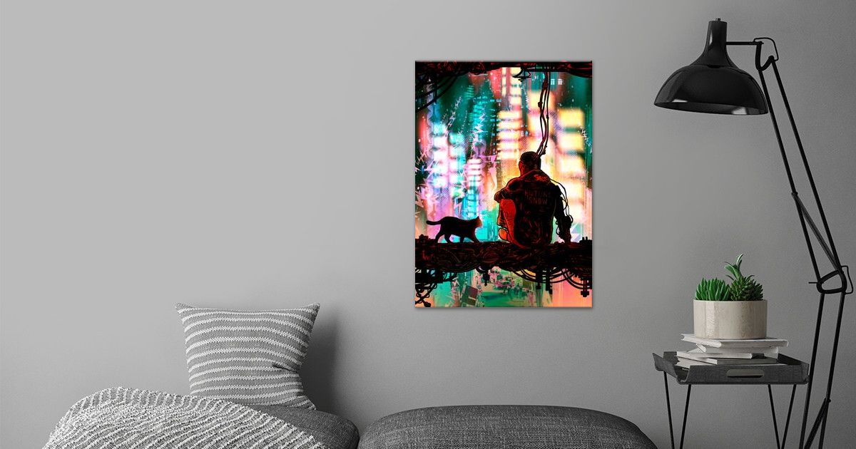 'Future is now' Poster by Mr Jackpots | Displate