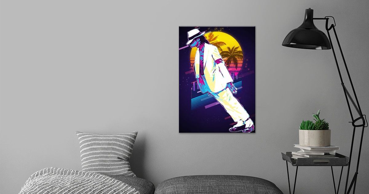 'MJ Smooth Criminal' Poster by The Poster | Displate