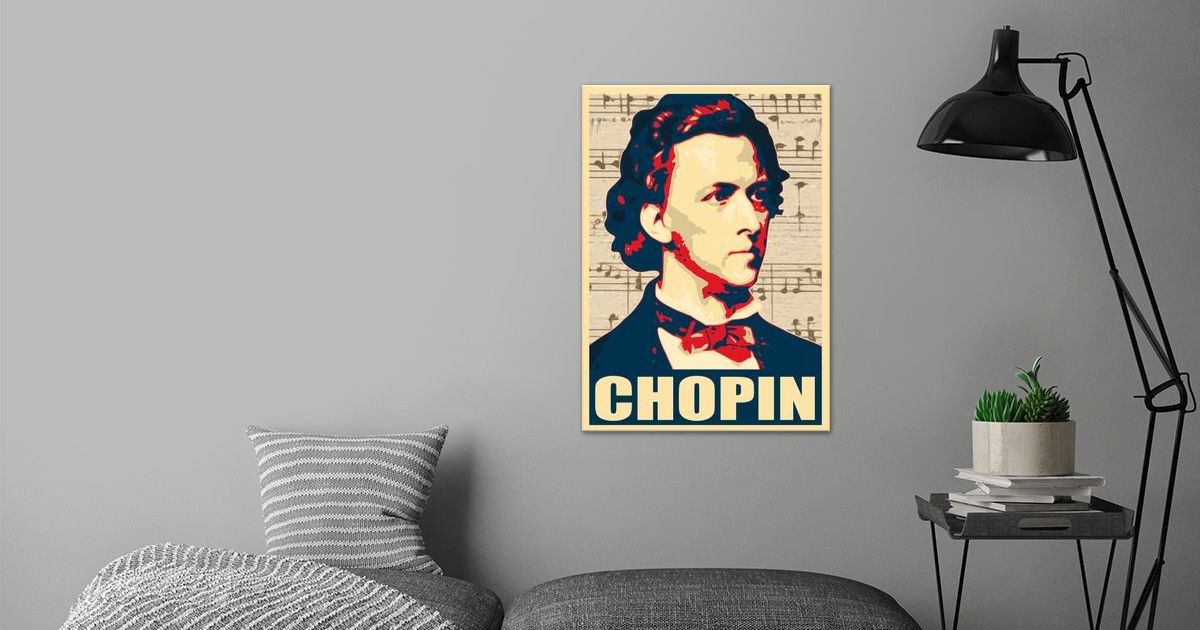 'Frederic Chopin' Poster by Filip Hellman | Displate