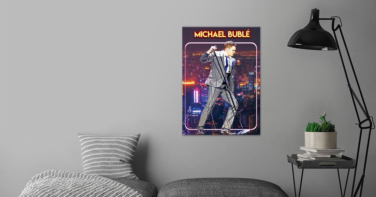 'Michael Buble' Poster by The Poster | Displate