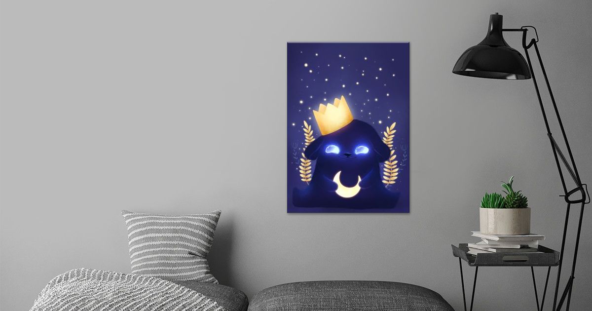 'Space King' Poster by Zuzana Ziakova | Displate