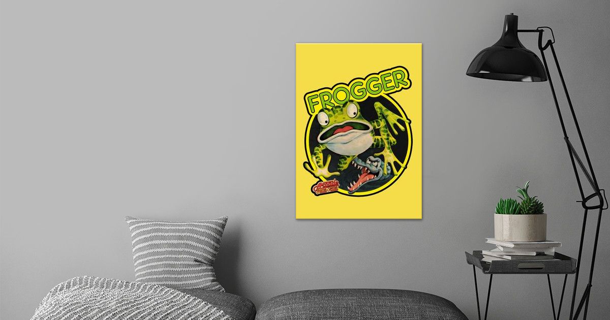 'Frogger' Poster by BitNerd | Displate