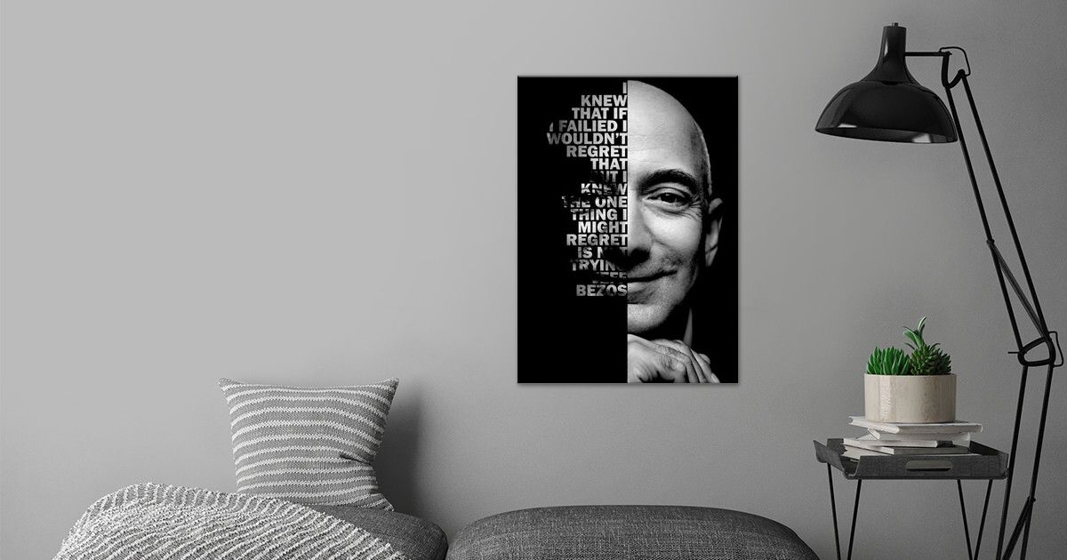'Jeff Bezos ' Poster by BnWDesigner | Displate