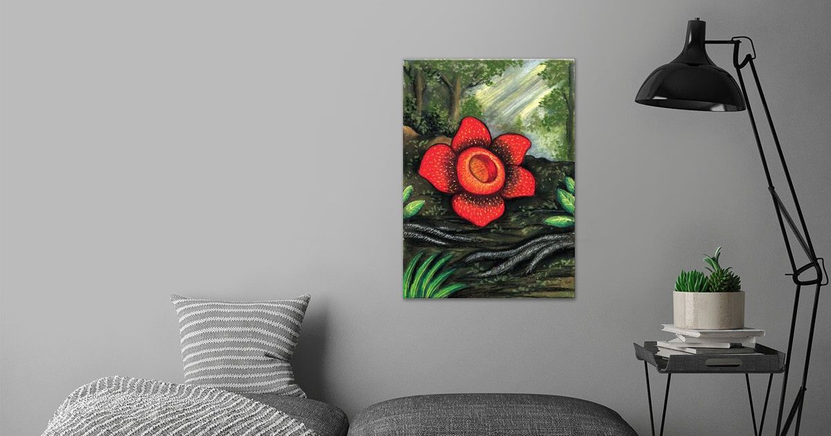 'Rafflesia flower' Poster by Tri Harianto | Displate