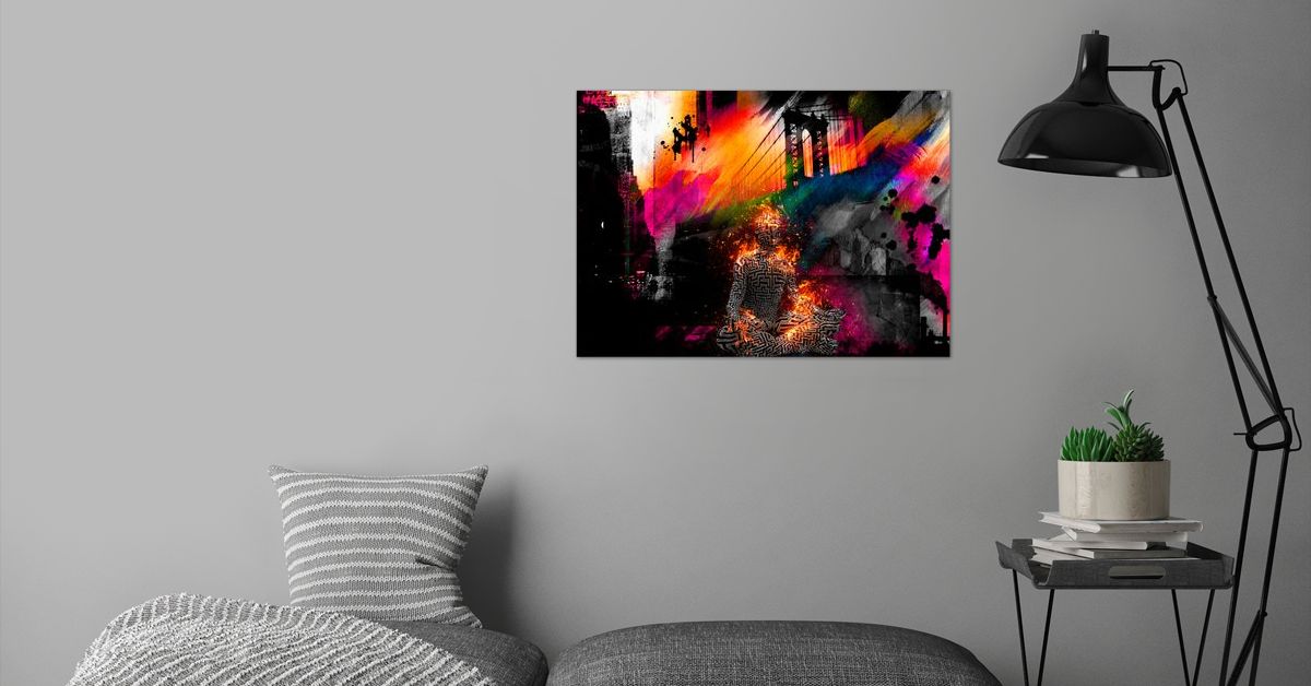 'The Bridge' Poster by Bruce Rolff | Displate