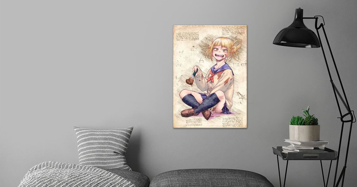 'Himiko Toga Villan' Poster by Geeky posters store | Displate