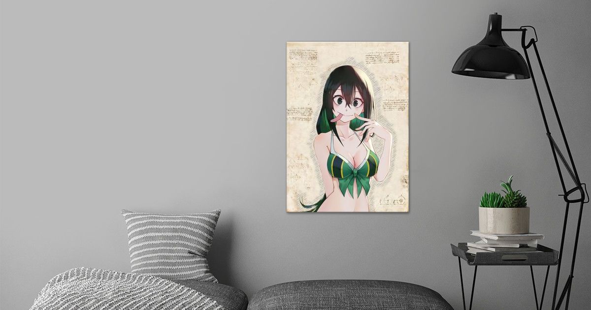 'Froppy Tsuyu Asui' Poster by Geeky posters store | Displate