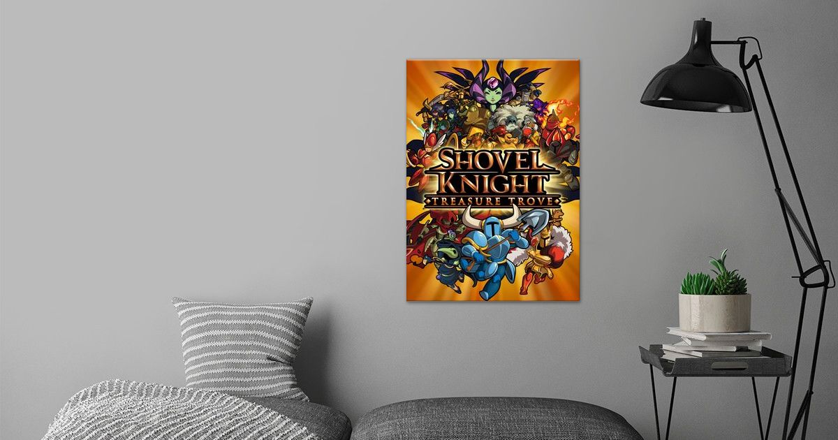 'Treasure Trove' Poster by Shovel Knight | Displate