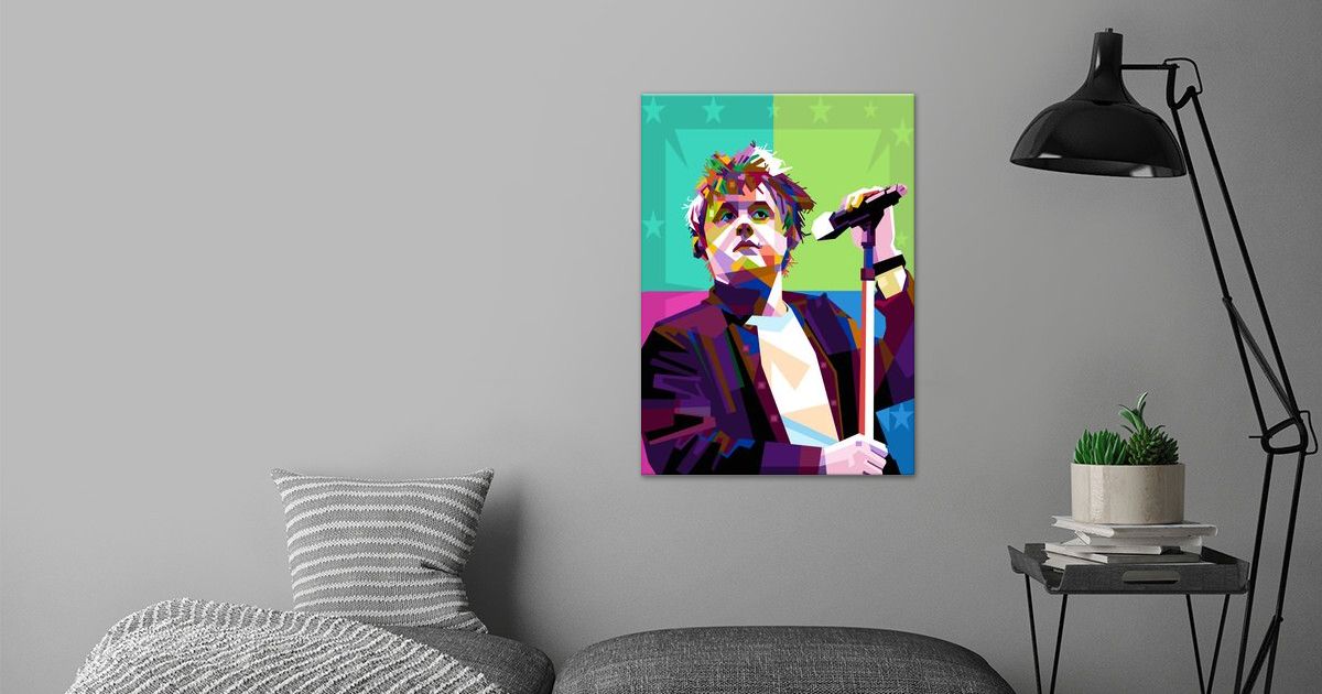 'Lewis Capaldi' Poster by baturaja vector | Displate