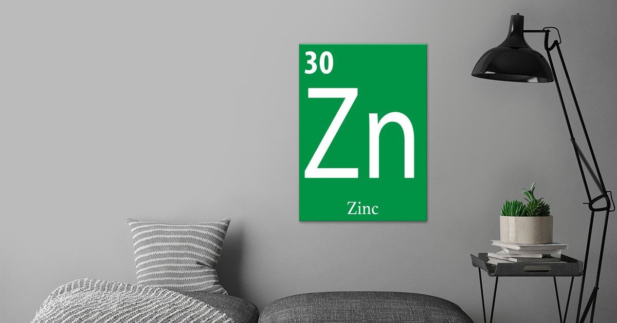 'Zinc' Poster by Karen Foley | Displate