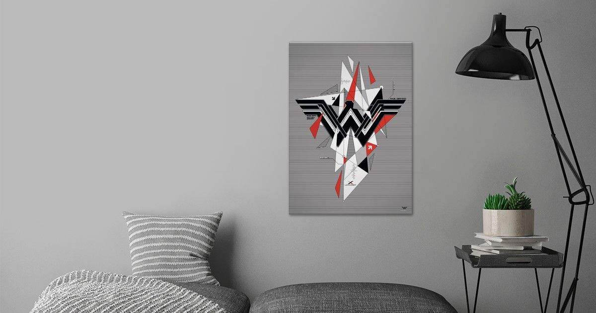 'Cut-up' Poster by DC Comics | Displate