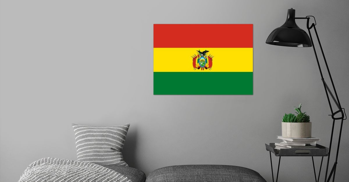 'Bolivia' Poster by HomeStead Digital | Displate