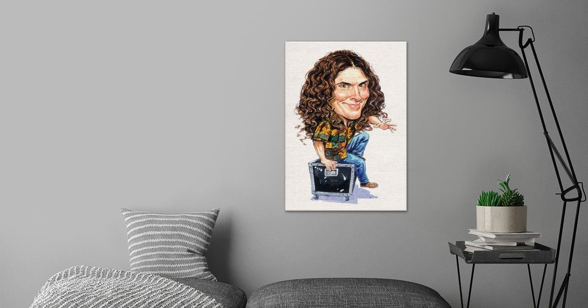 'Weird Al Yankovic by Art' Poster by rambo art | Displate