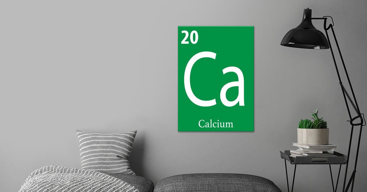 'Calcium' Poster by Karen Foley | Displate