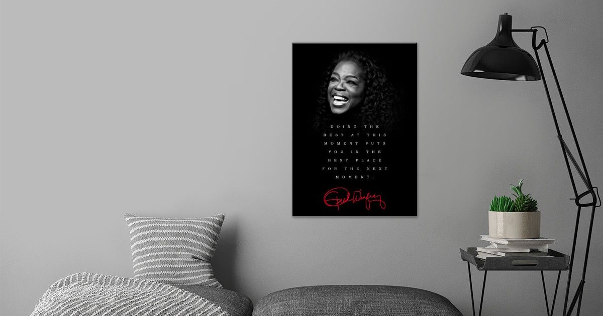 'Oprah Winfrey' Poster by Team Awesome | Displate