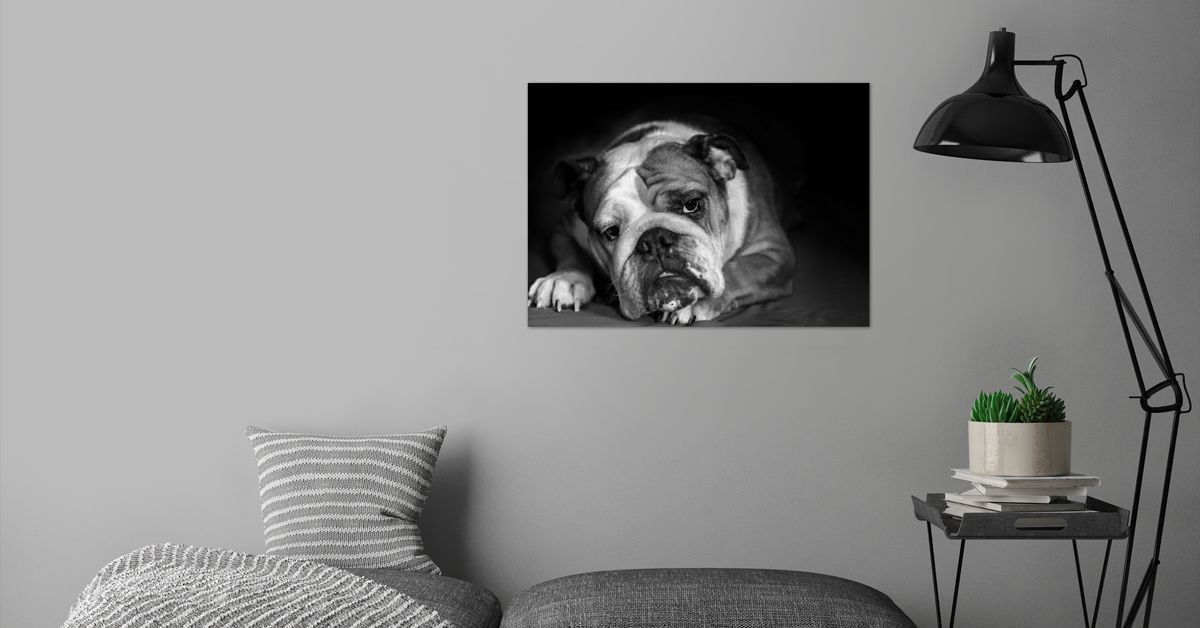 'sad philosopher' Poster by Irina Safonova | Displate