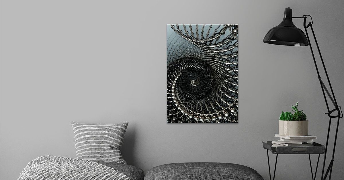 'Alien spiral' Poster by Aivaras Grauzinis | Displate