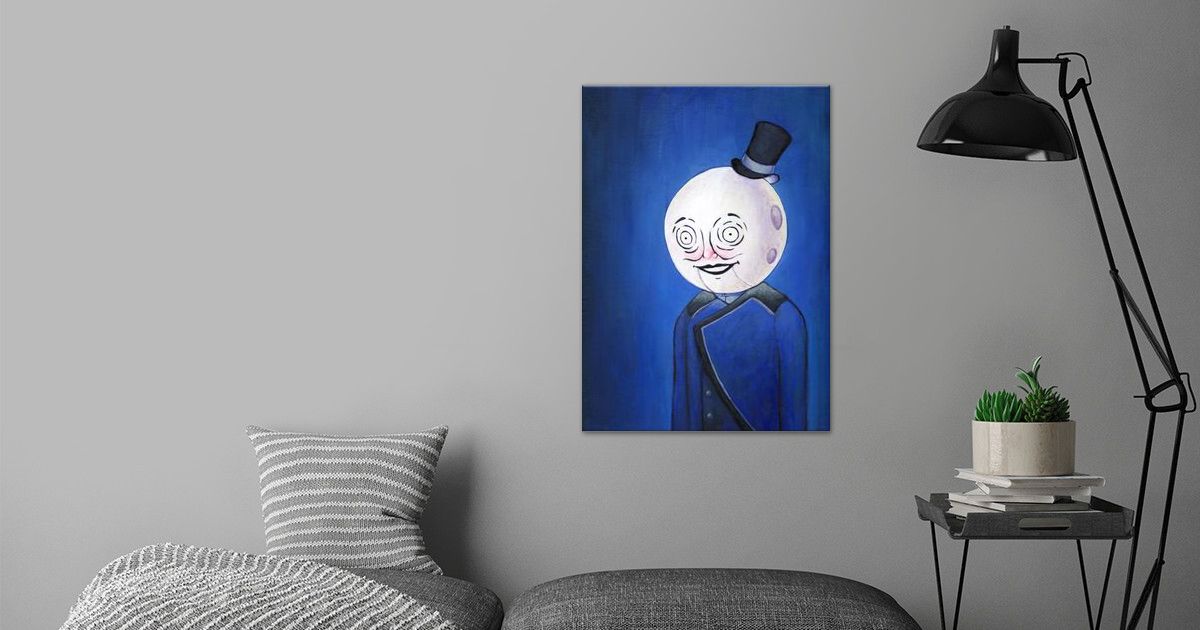 'Moon Man' Poster by Katie Clark | Displate
